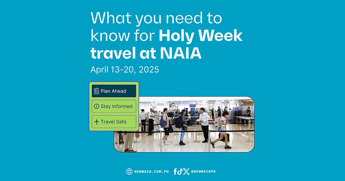 What you need to know for Holy Week travel at NAIA