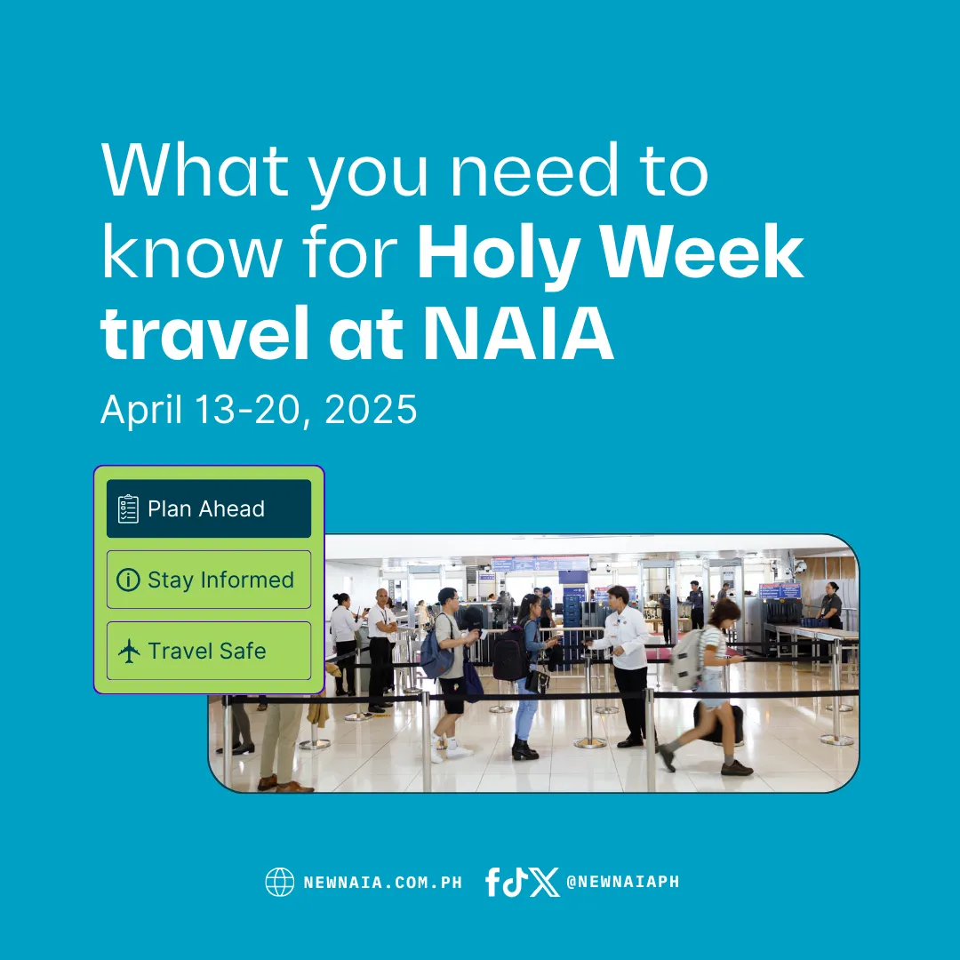 What you need to know for Holy Week travel at NAIA